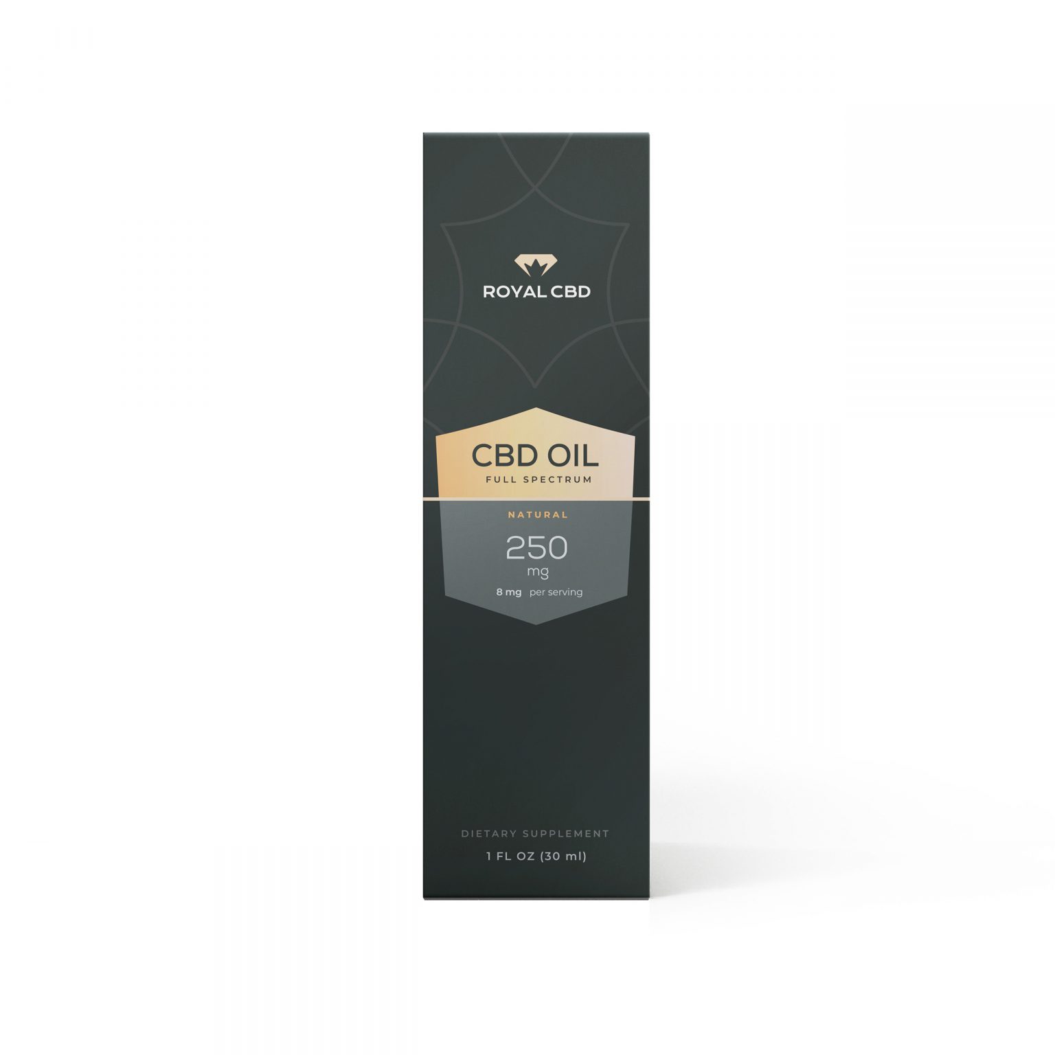 CBD Oil 250mg - Full Spectrum | Royal CBD